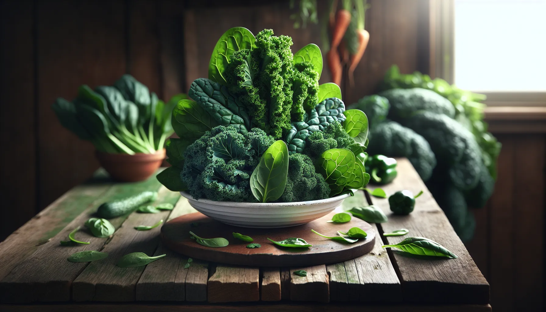 Comparing the Nutritional Profiles of Kale and Spinach