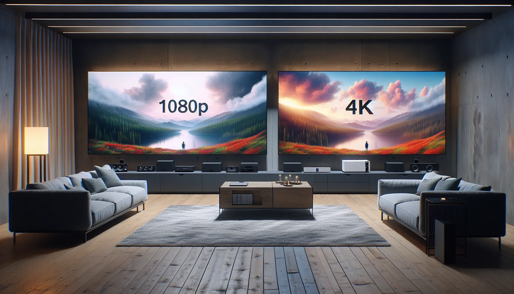 Difference Between 1080p and 4K Resolution