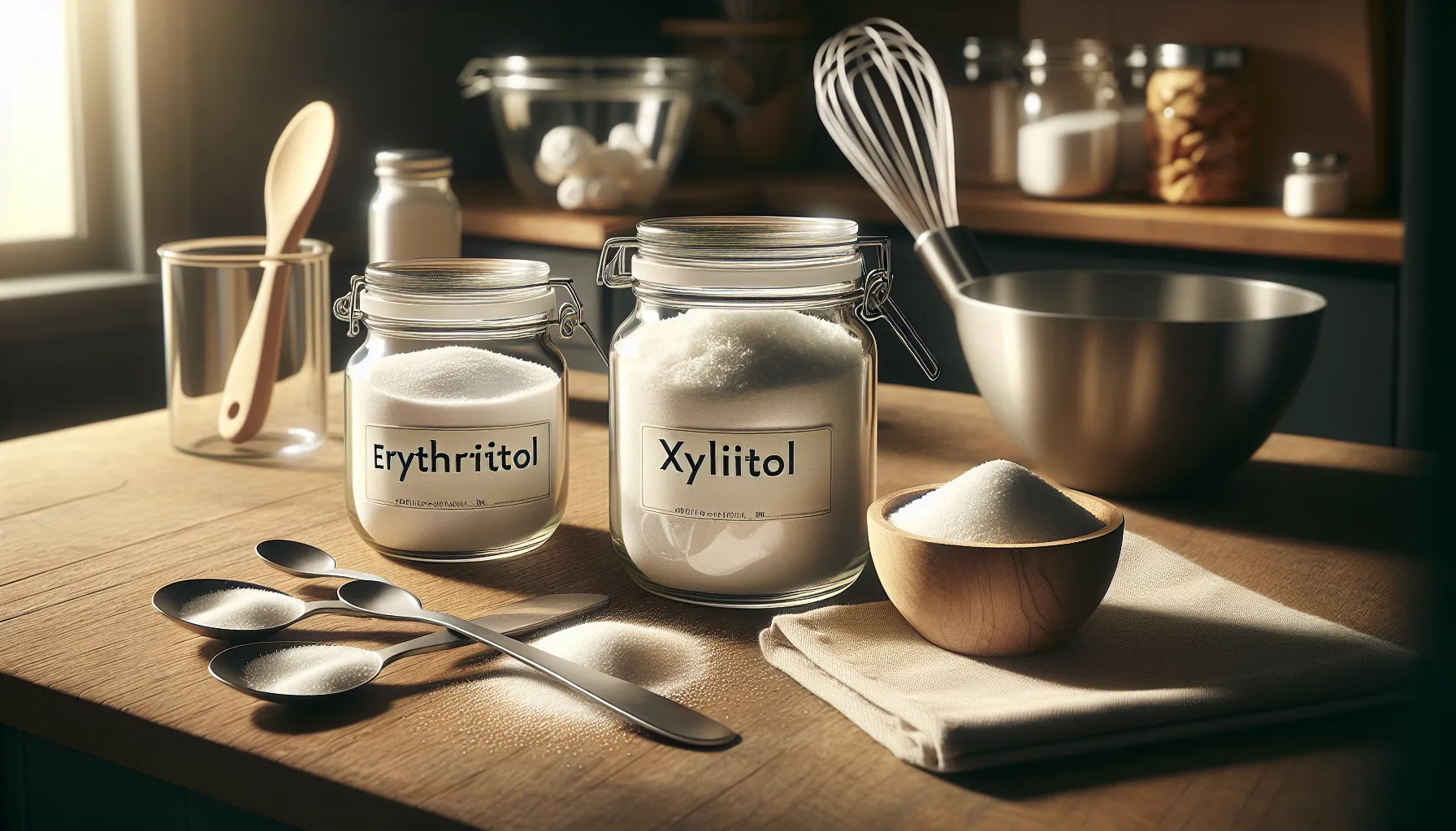 Difference Between Erythritol and Xylitol