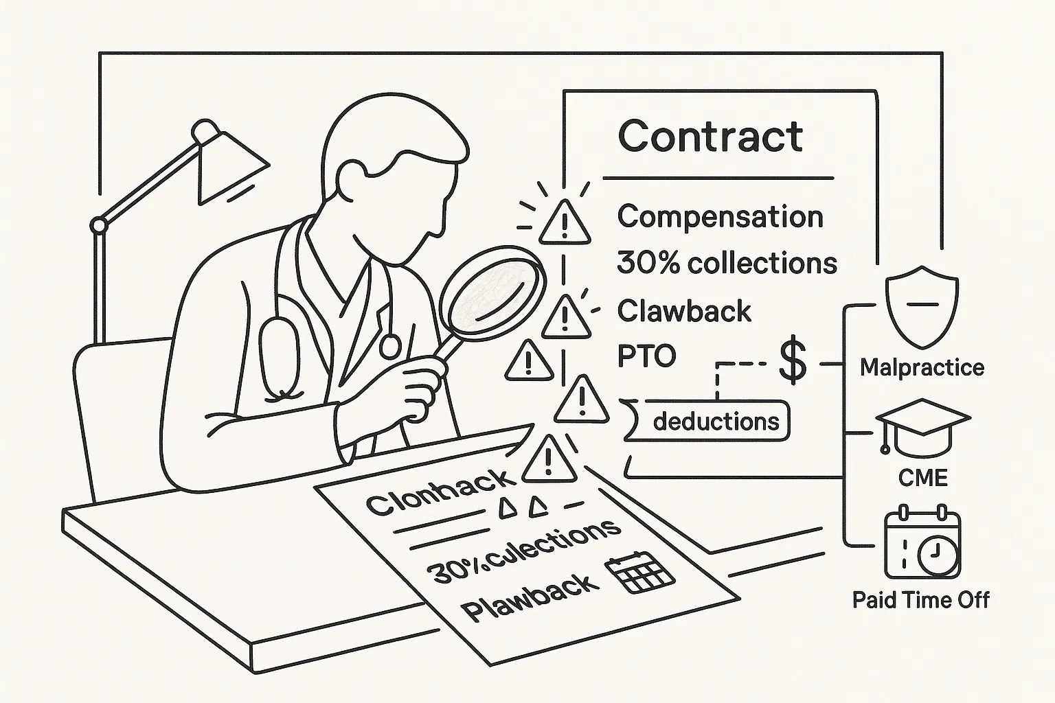 Physician Assistant Contract Red Flags | Chelle Law