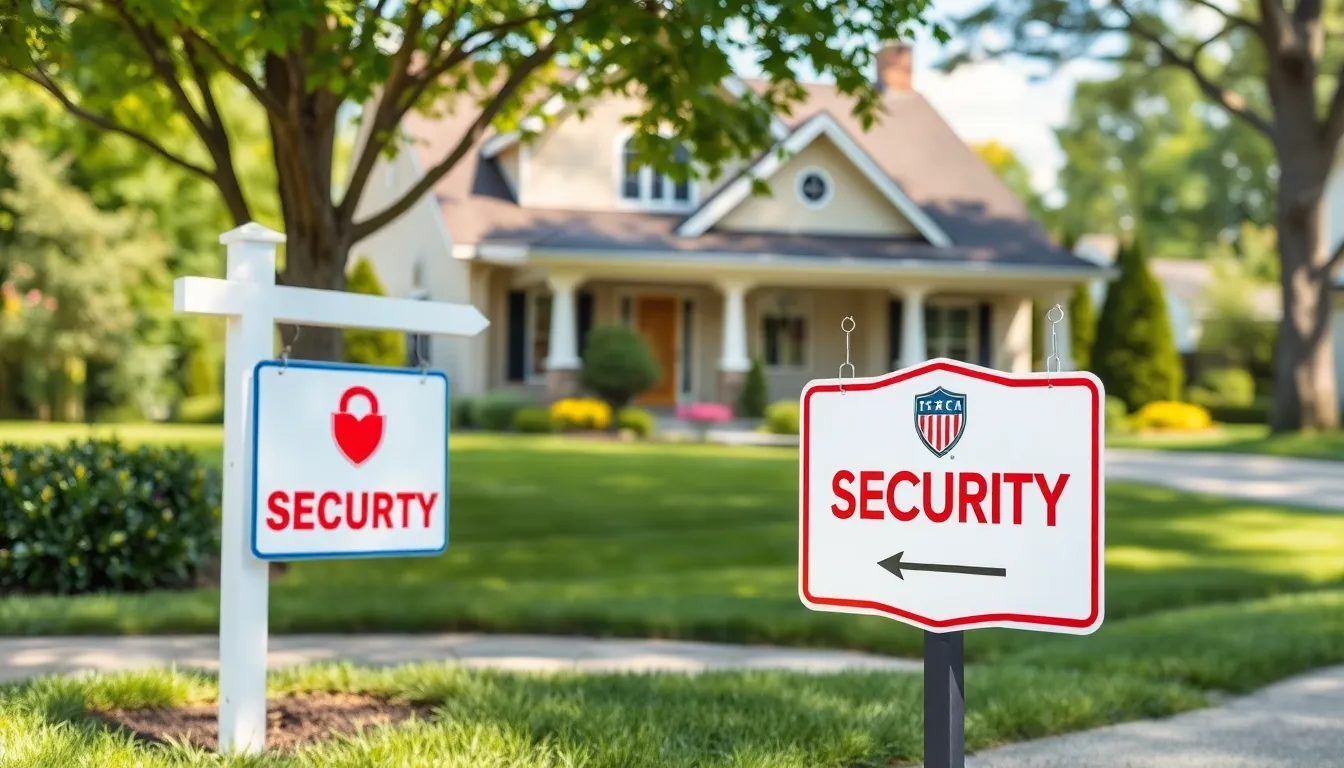 Home Security Signs: The Best Way to Deter Intruders and Protect Your ...