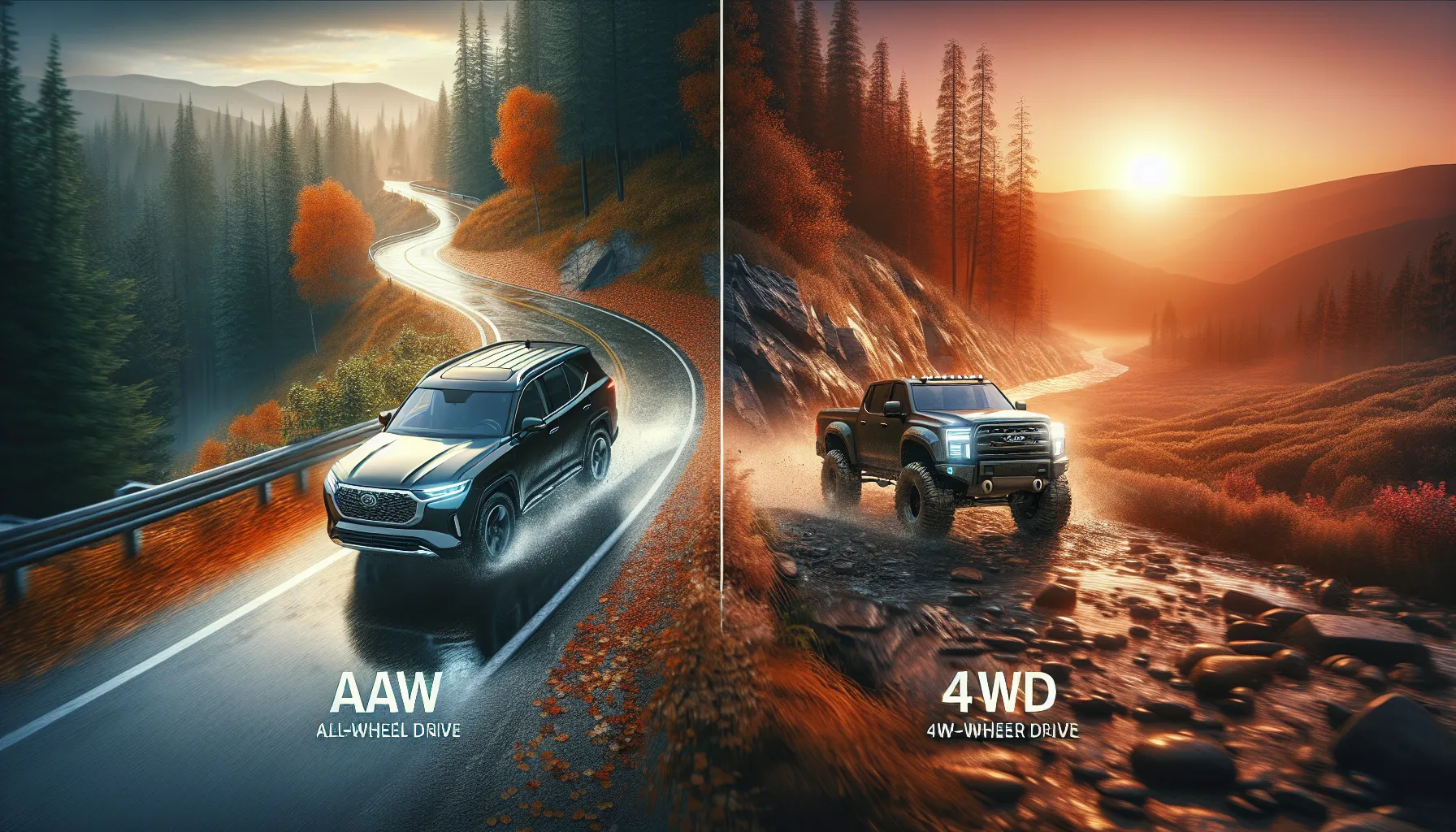 Difference Between AWD and 4WD (Four-Wheel Drive)